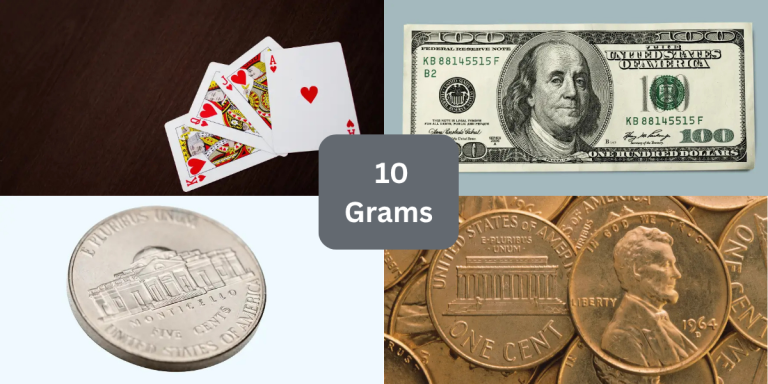 12 Everyday Things That Weigh 10 Grams