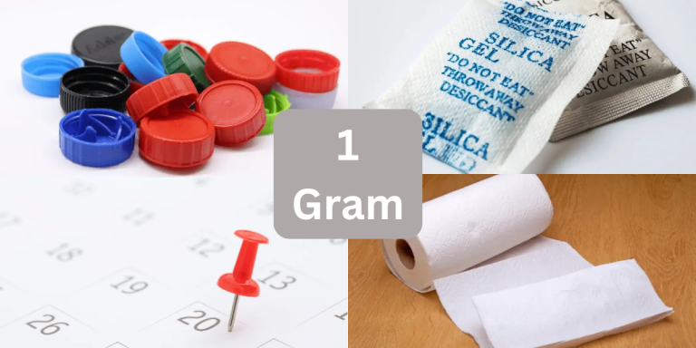 15 Common Things That Weigh 1 Gram