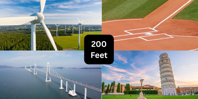 12 Things That Are About 200 Feet (ft) Long