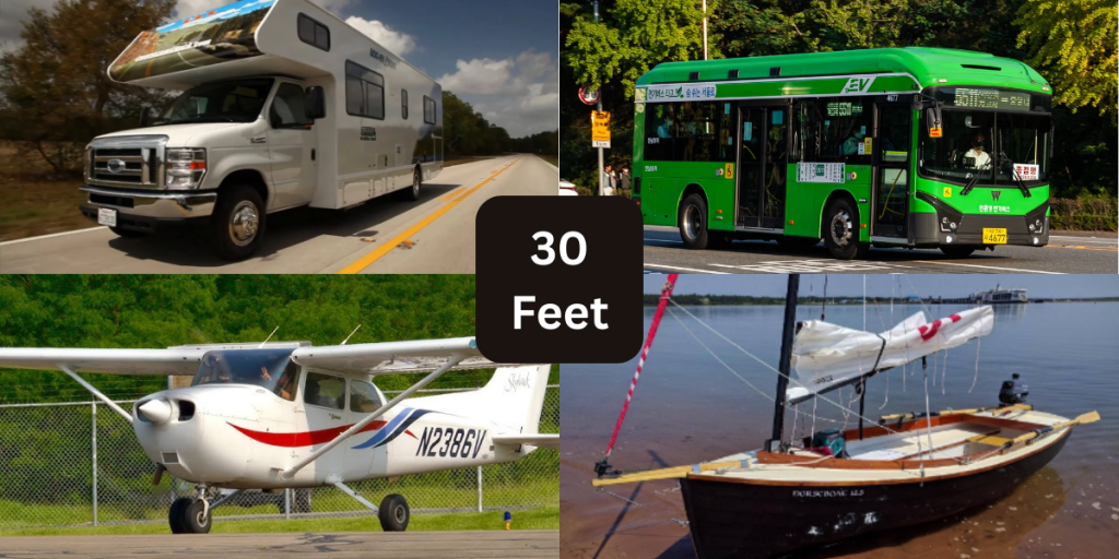 12 Things That Are About 30 Feet (ft.) Long