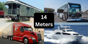 6 Things That Are About 14 Meters (m) Long