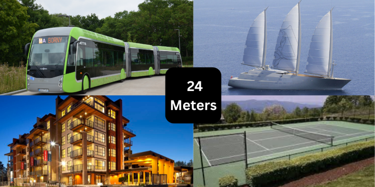 7 Things That Are About 24 Meters (m) Long