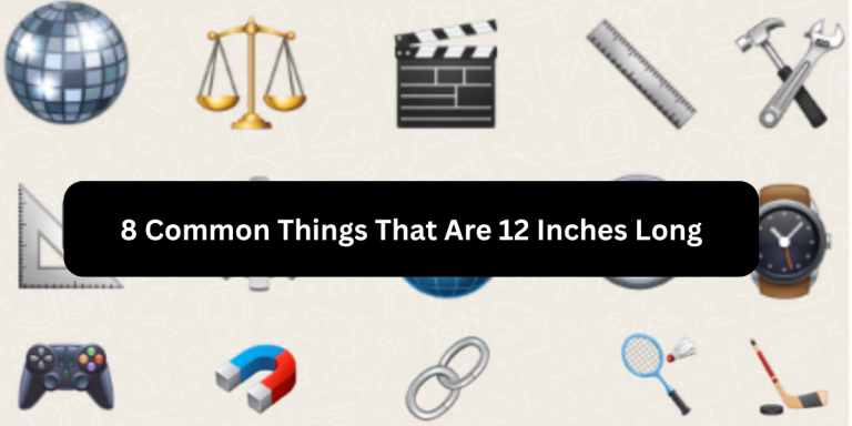 8 Common Things That Are 12 Inches Long