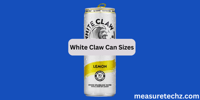 White Claw Can Sizes: 12oz, 16oz, 24oz & More